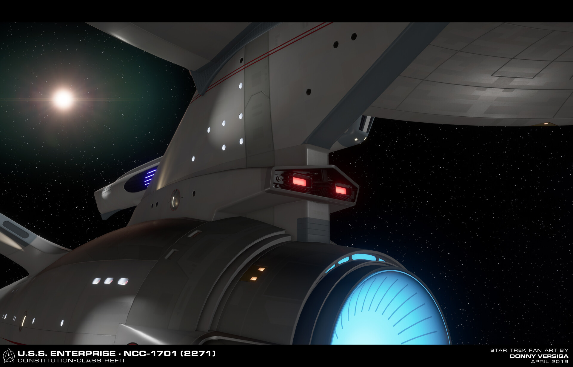 Donny Versiga - U.S.S. Enterprise NCC-1701 Refit (Star Trek: The Motion ...