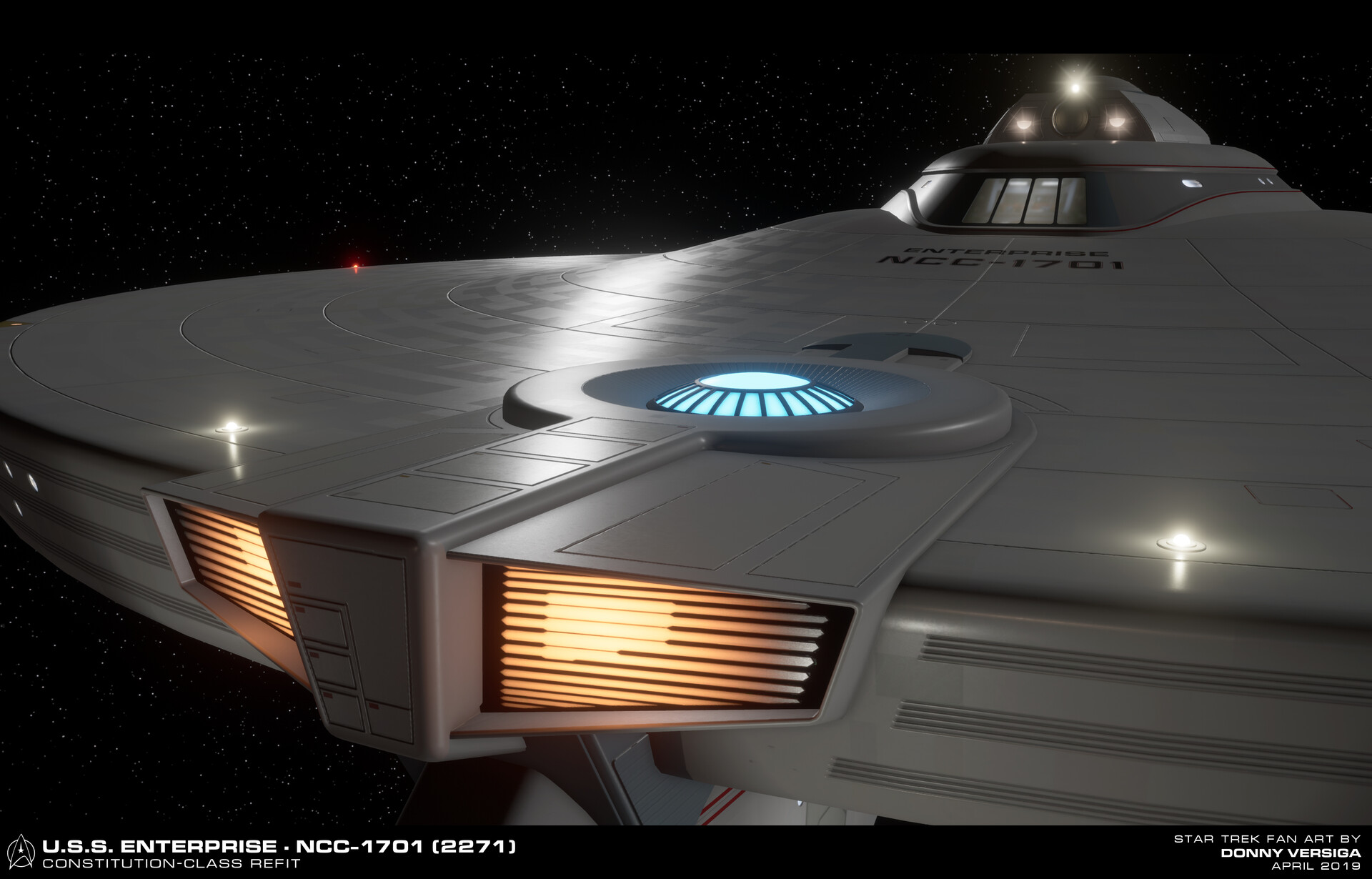 Donny Versiga - U.S.S. Enterprise NCC-1701 Refit (Star Trek: The Motion ...
