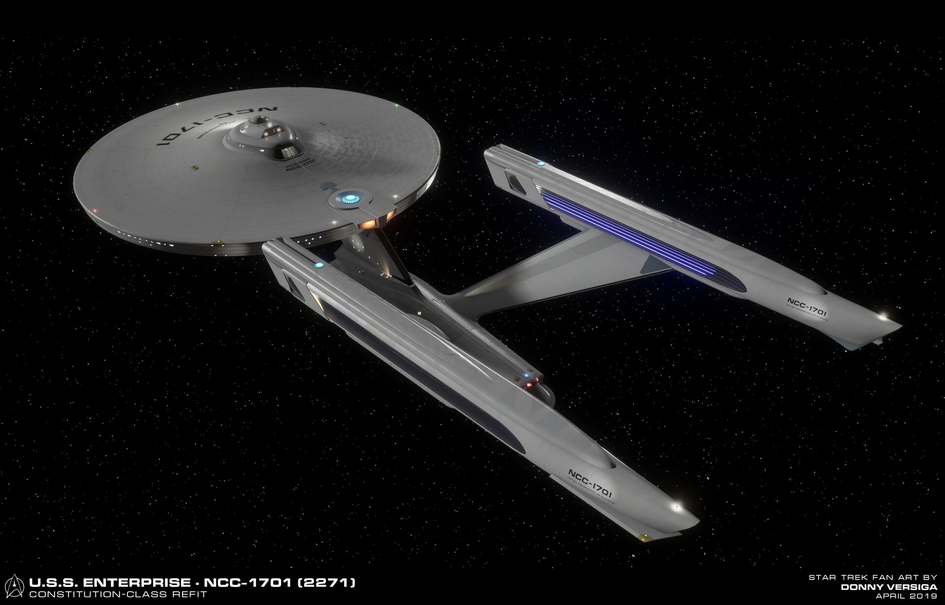 Donny Versiga - U.S.S. Enterprise NCC-1701 Refit (Star Trek: The Motion ...