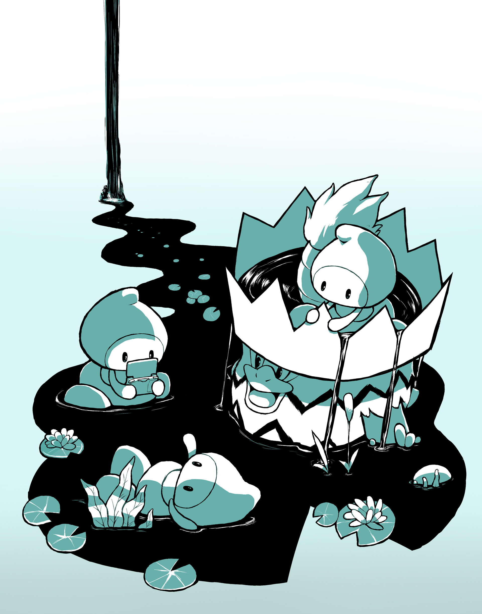 ArtStation - Pokemon x Aqua Aqua