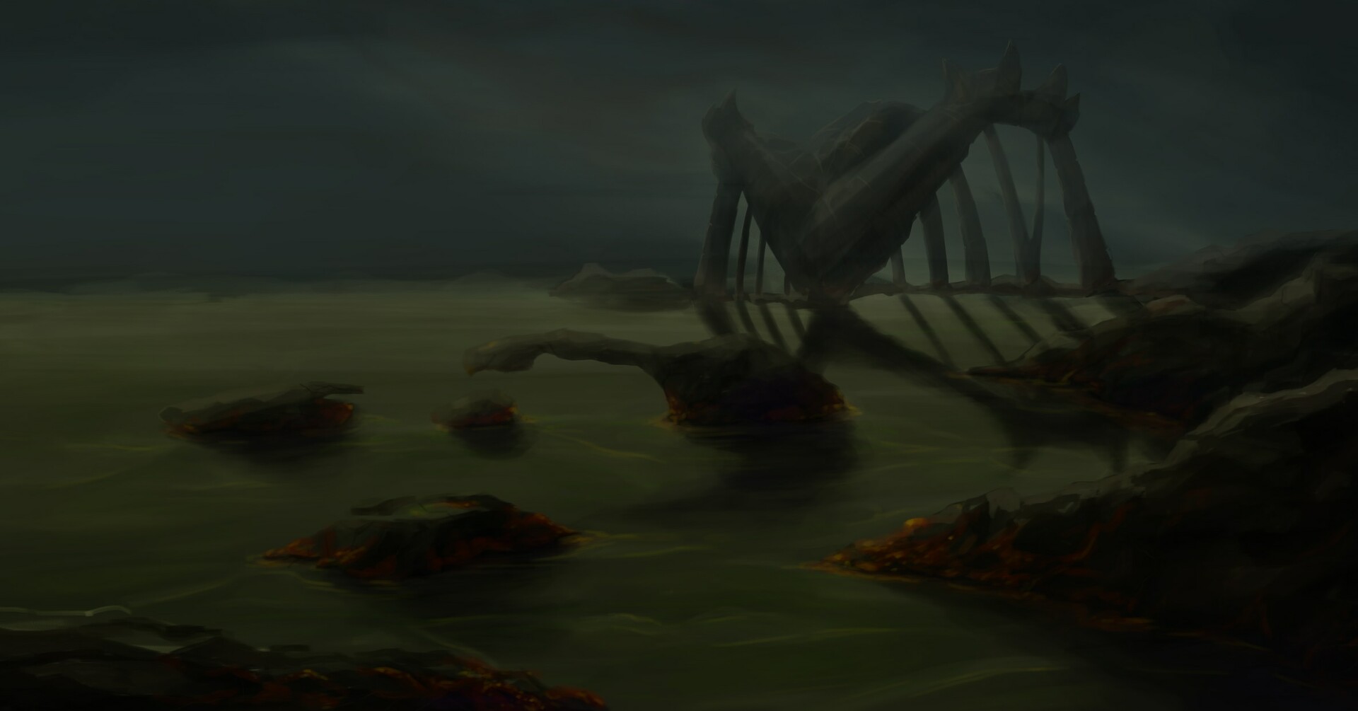 ArtStation - Acid sea