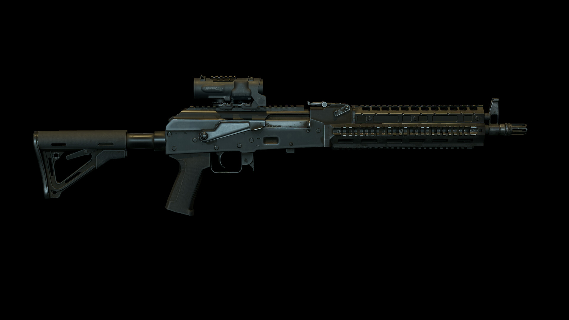 ArtStation - AK74 MWI and Elcan SpecterDR