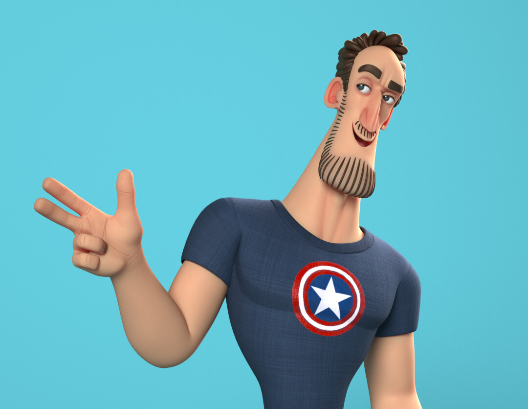 ArtStation - Toon guy