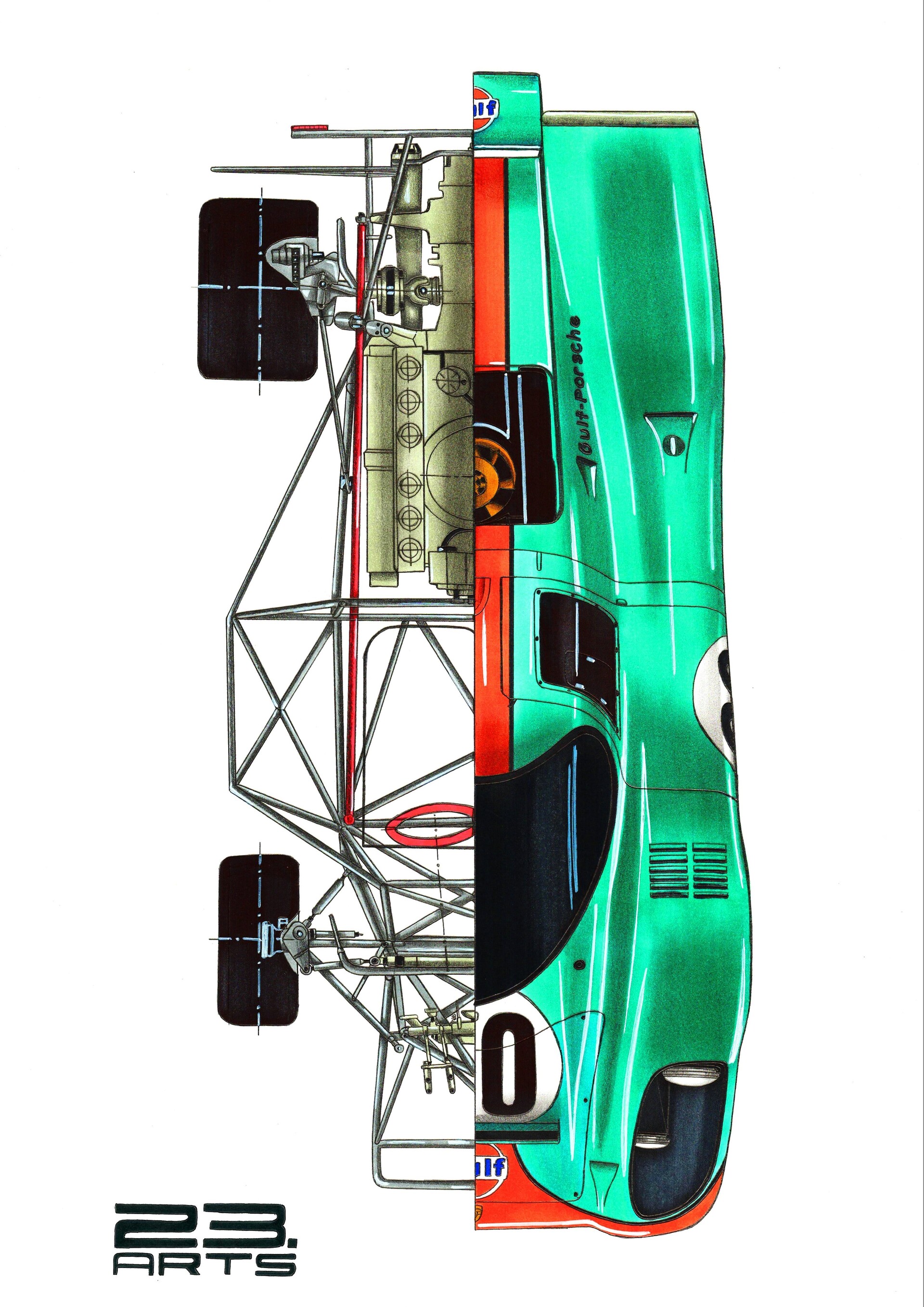 Vladyslav "23.ARTS" Shapovalenko - Porsche 917K chassis 024