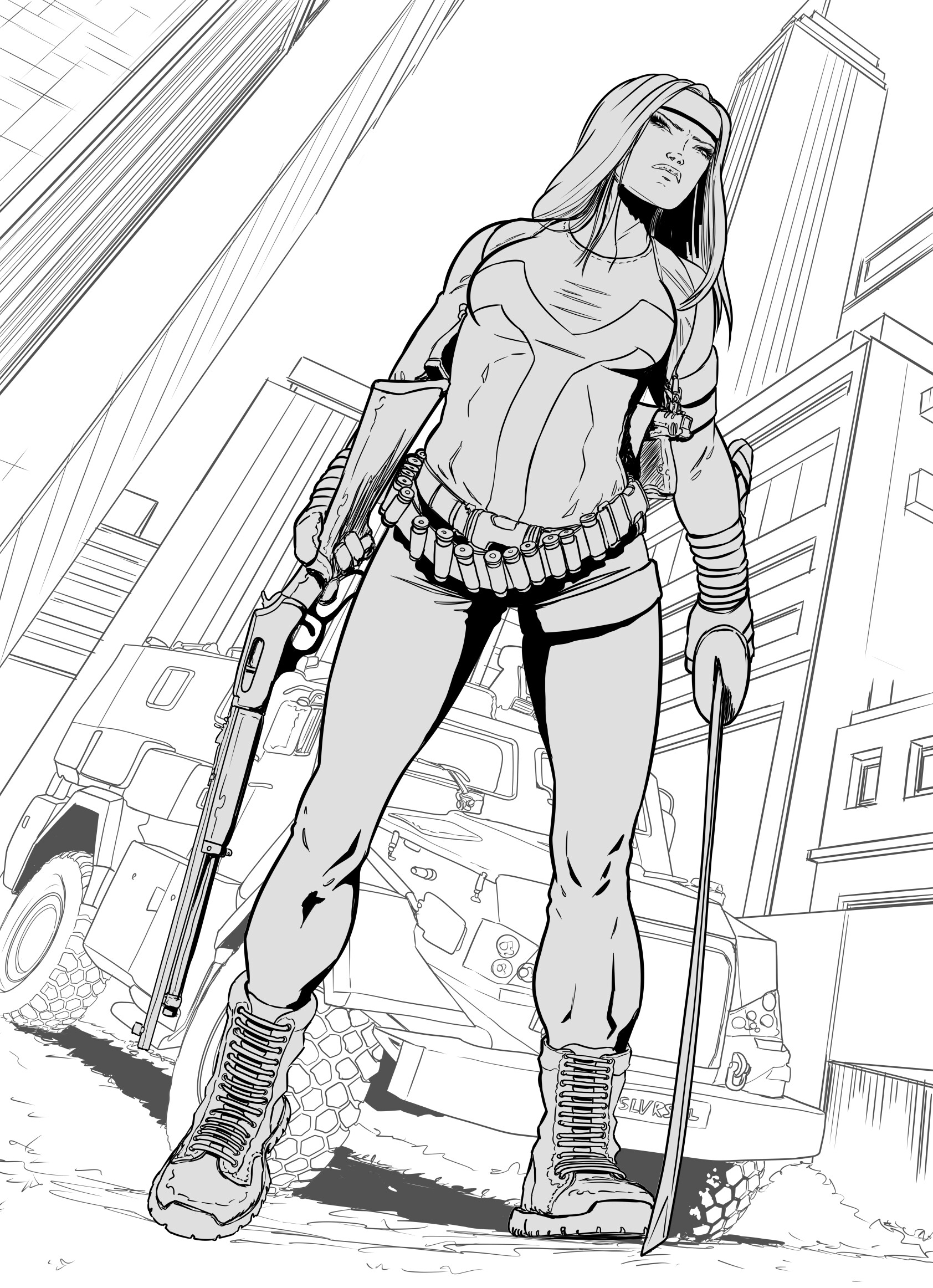 ArtStation - Silver Sable