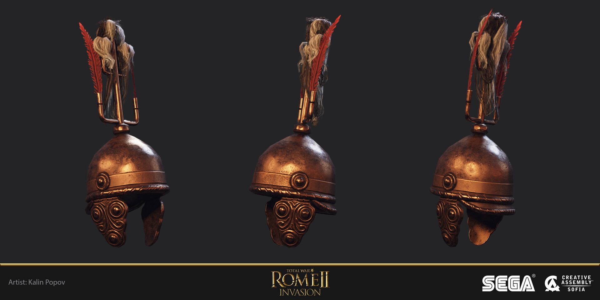 Creative Assembly - Rome II: Invasion - Barbarian Helmet