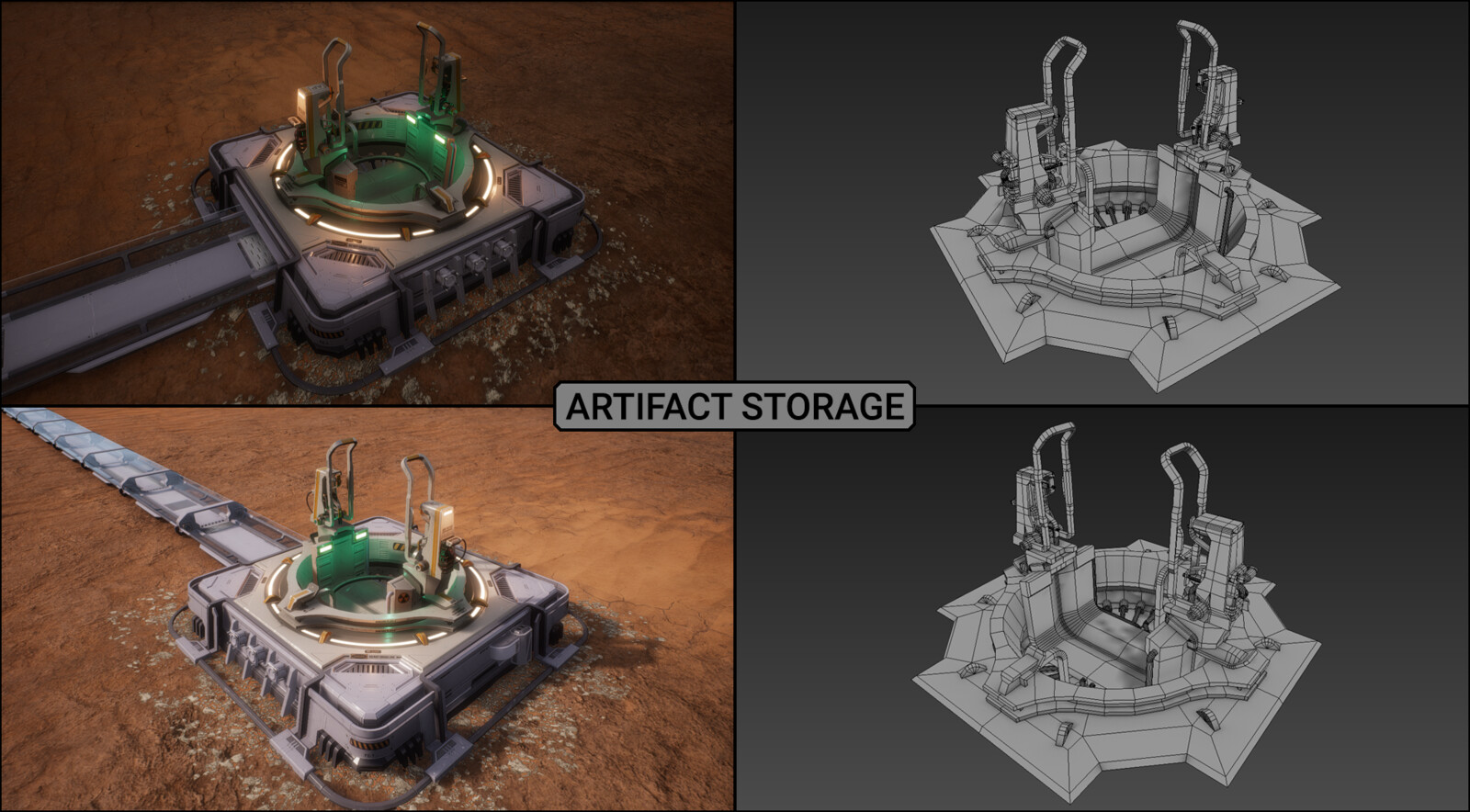 Russell Chamier - Aven Colony buildings