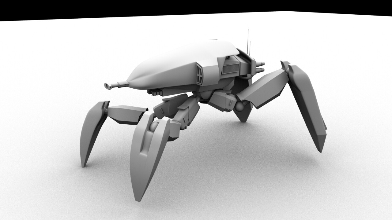 ArtStation - Battle robot