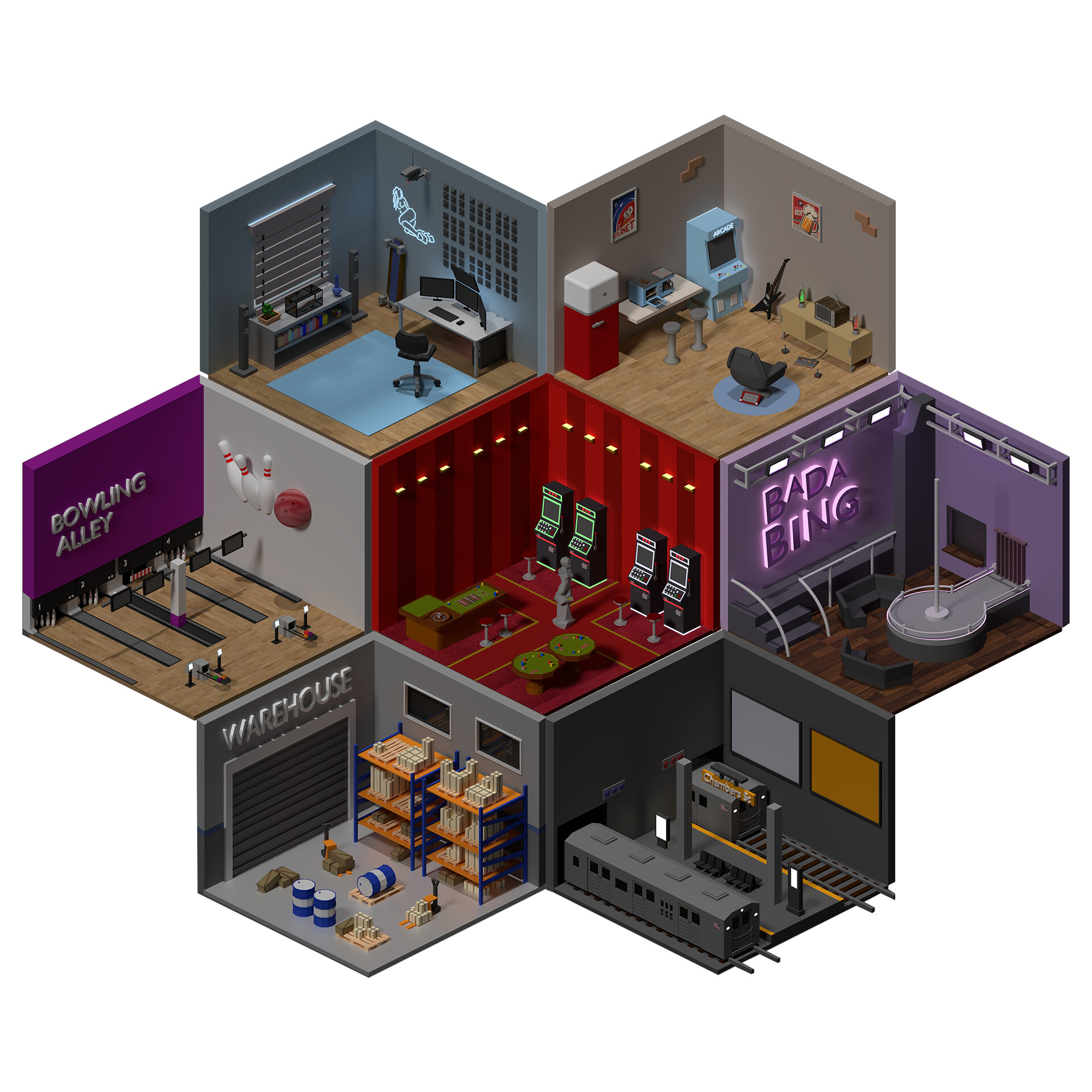 ArtStation - Isometric World