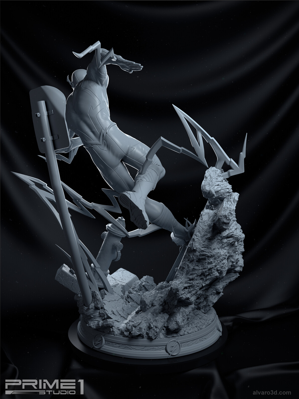 Alvaro Ribeiro - Prime 1 - The Flash statue