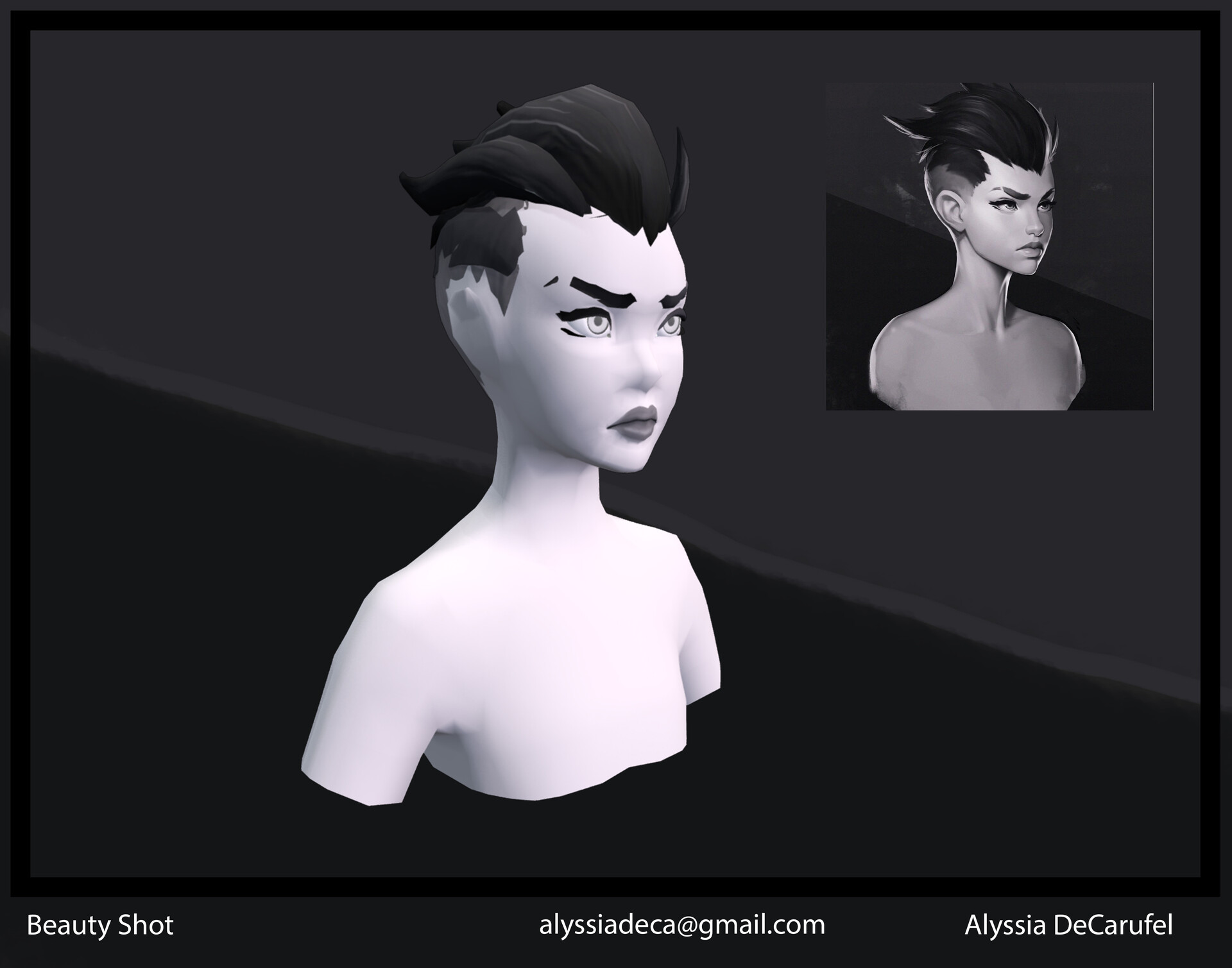 ArtStation - Aly Bust