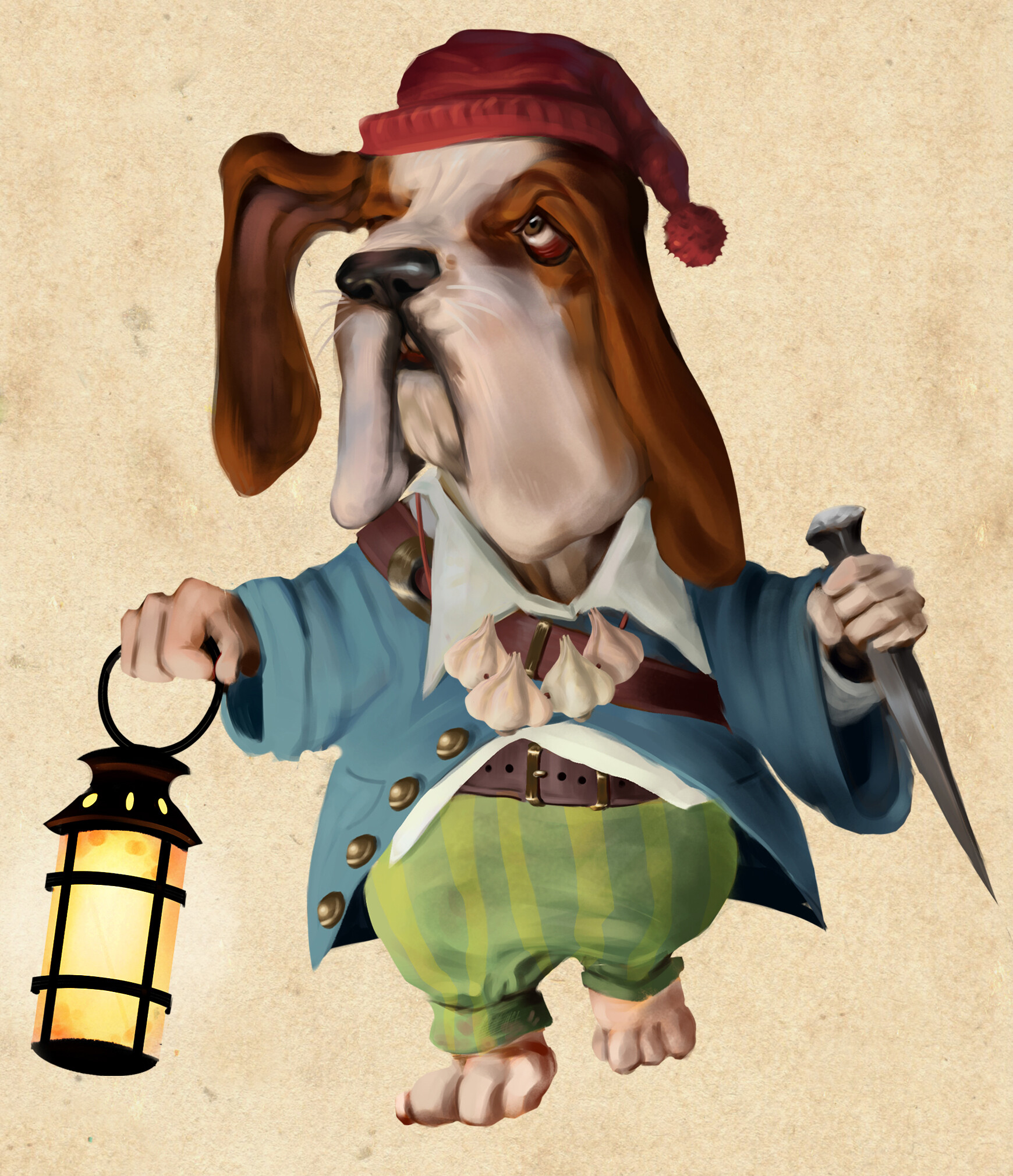 ArtStation - Hunting Dog