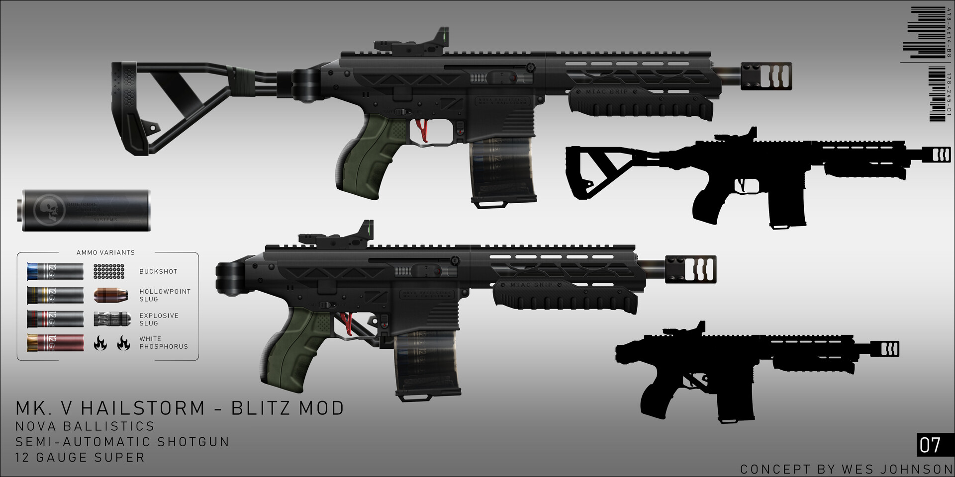 ArtStation - Mk. V Hailstorm - Blitz Mod