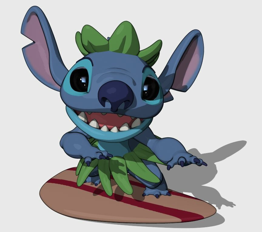 ArtStation - Surfing Stitch