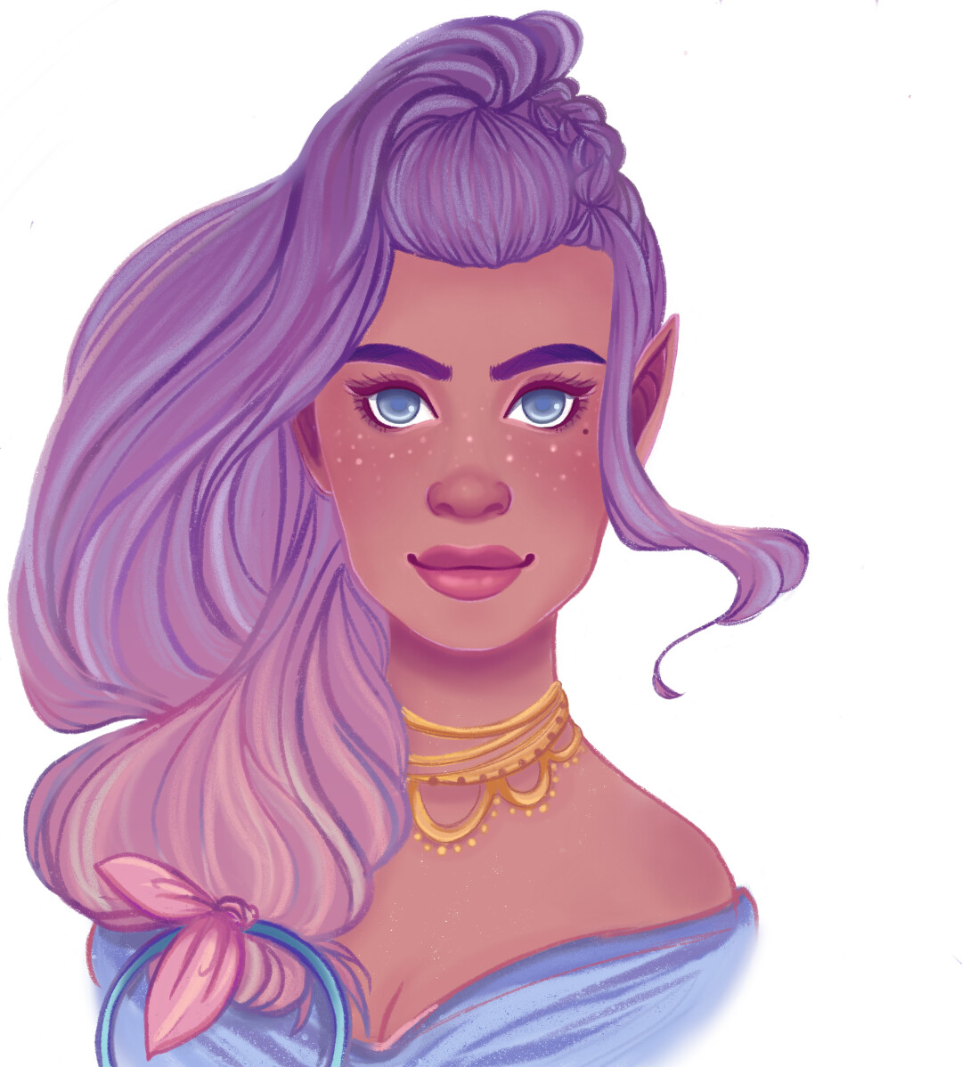 ArtStation - Pink Elf