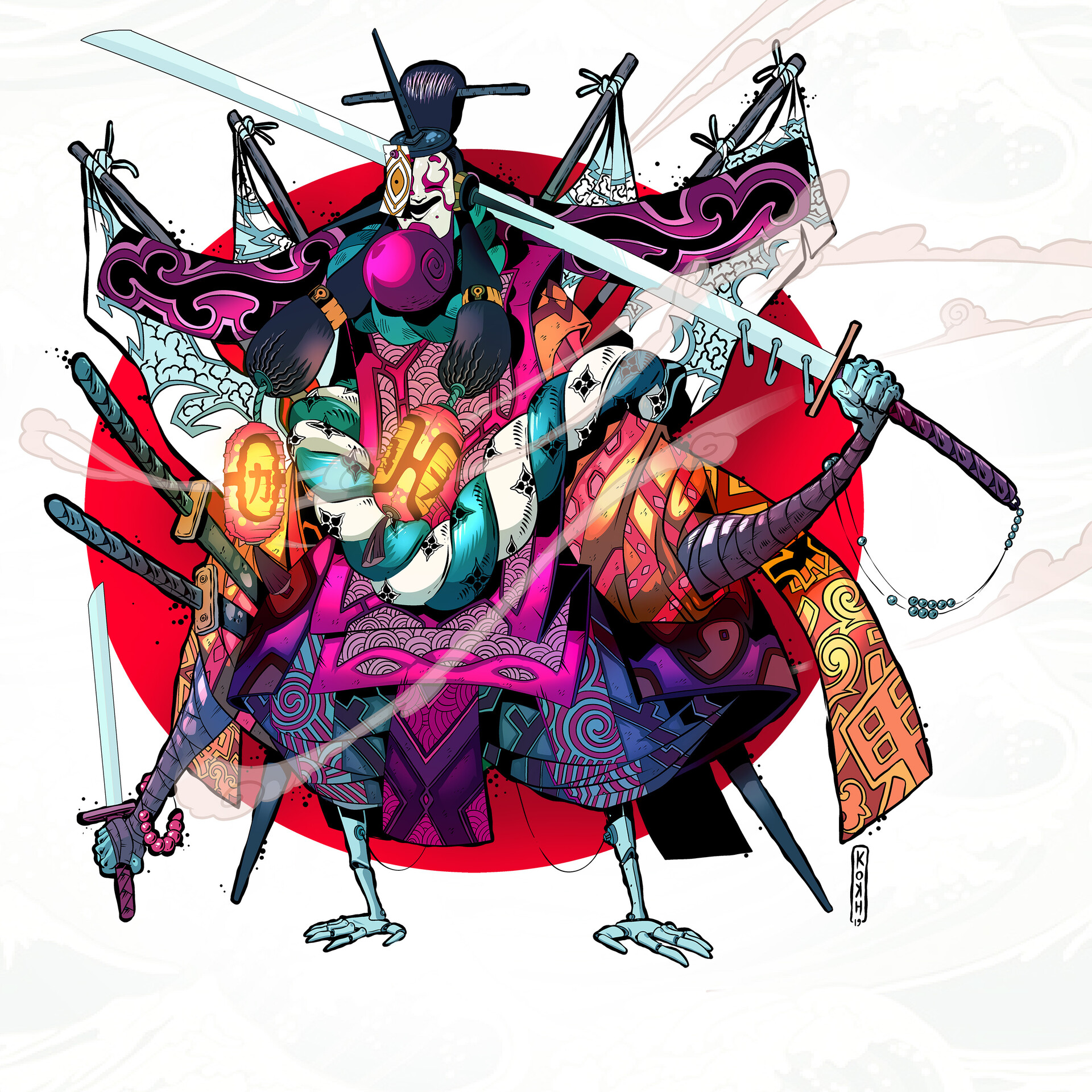 ArtStation - Kabuki theater