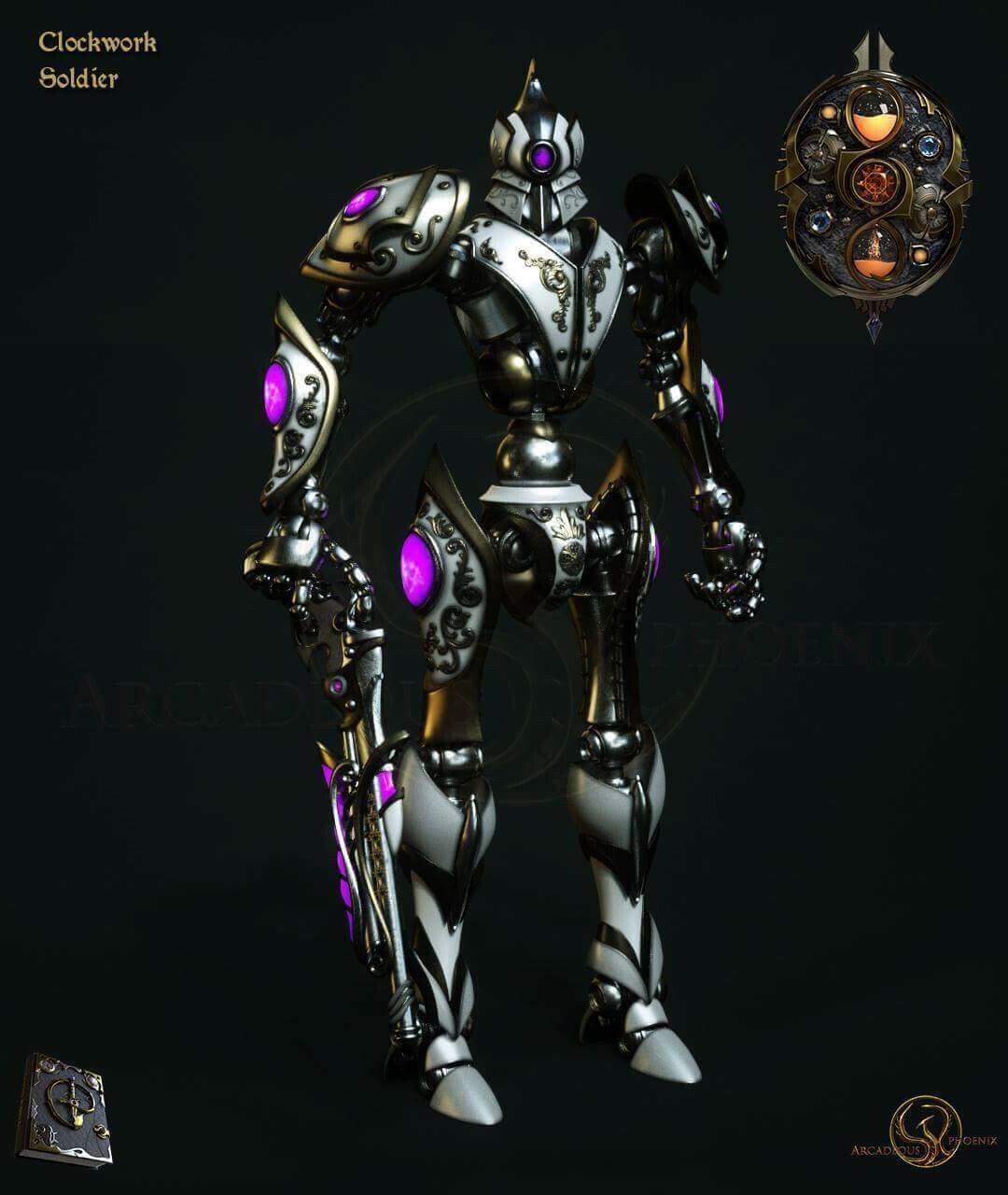 Greater Powers: Gods And Heroes - Clockwork Gun Soldier