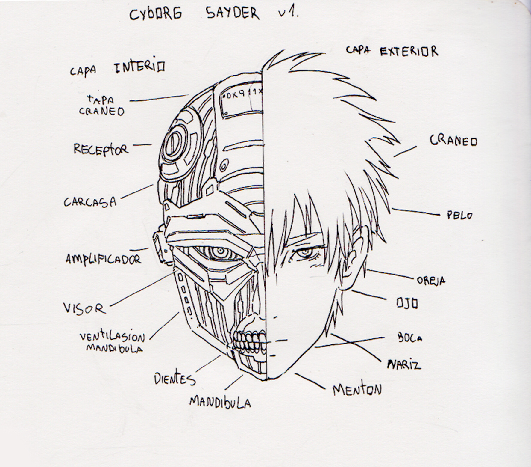 ArtStation - Cyborg Sayder