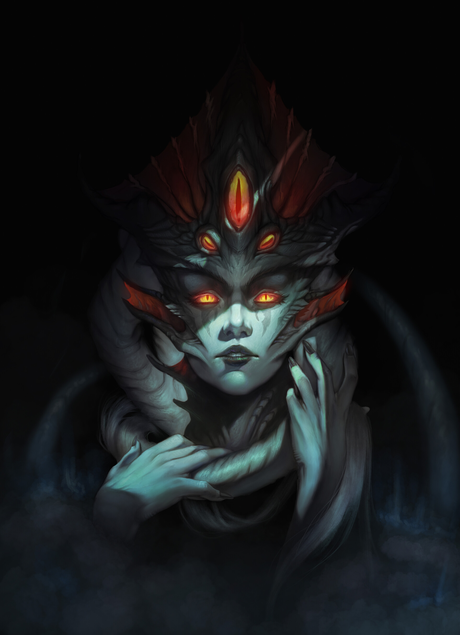 ArtStation - Queen Azshara