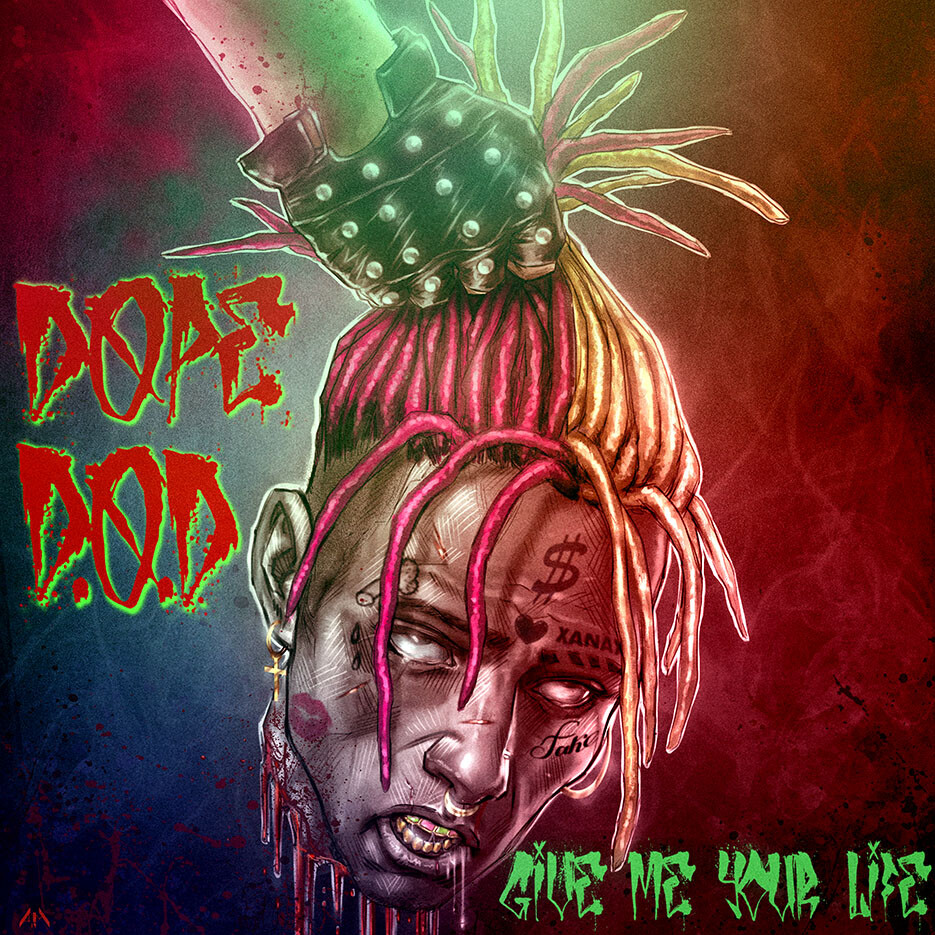 ArtStation - Artwork for DOPE DOD "Give me your life"
