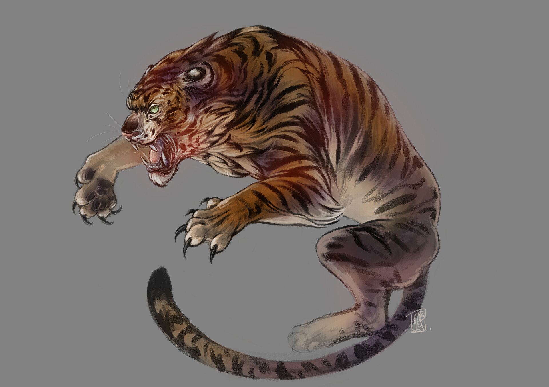 ArtStation - Tiger - 2019