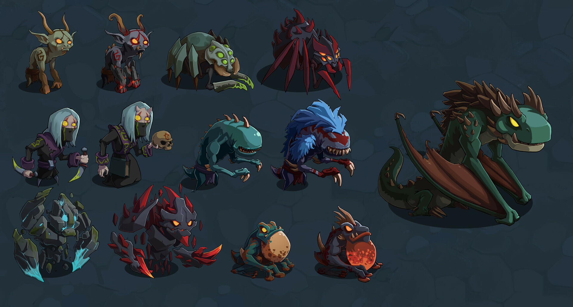 ArtStation - Order of Fate: Game characters