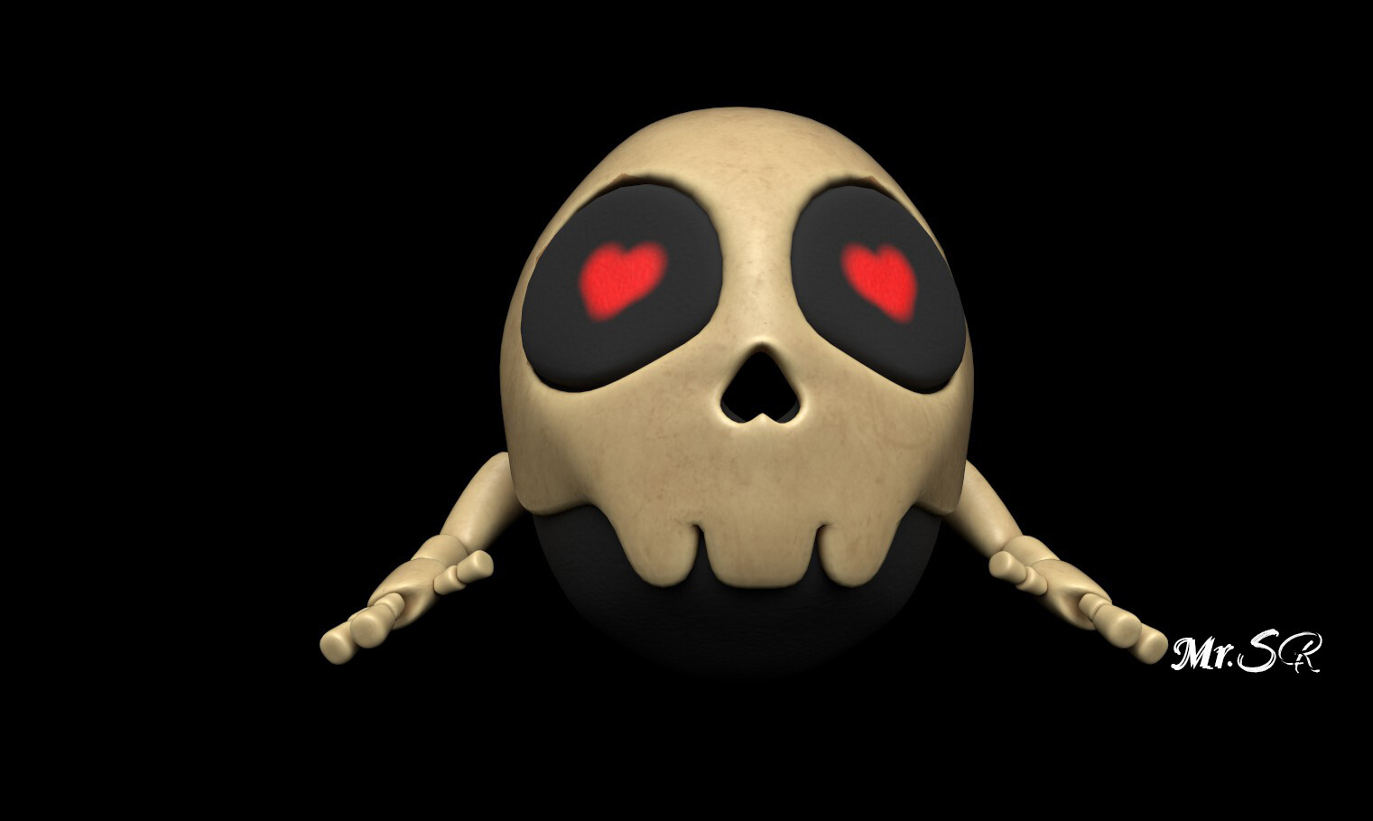 ArtStation - Cute_Skull