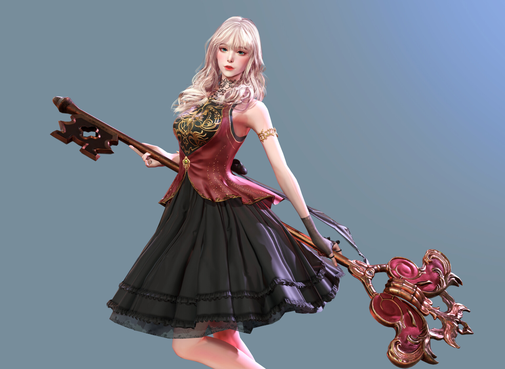 Jiwoo Kim - key girl