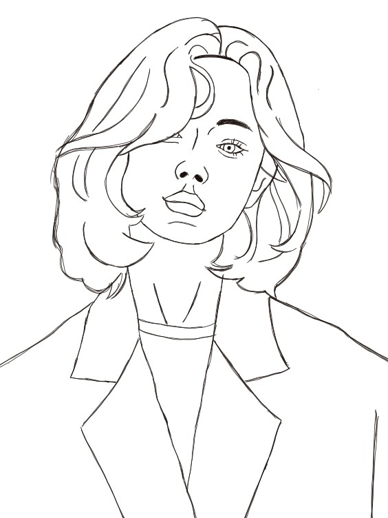 how to draw digital outlines