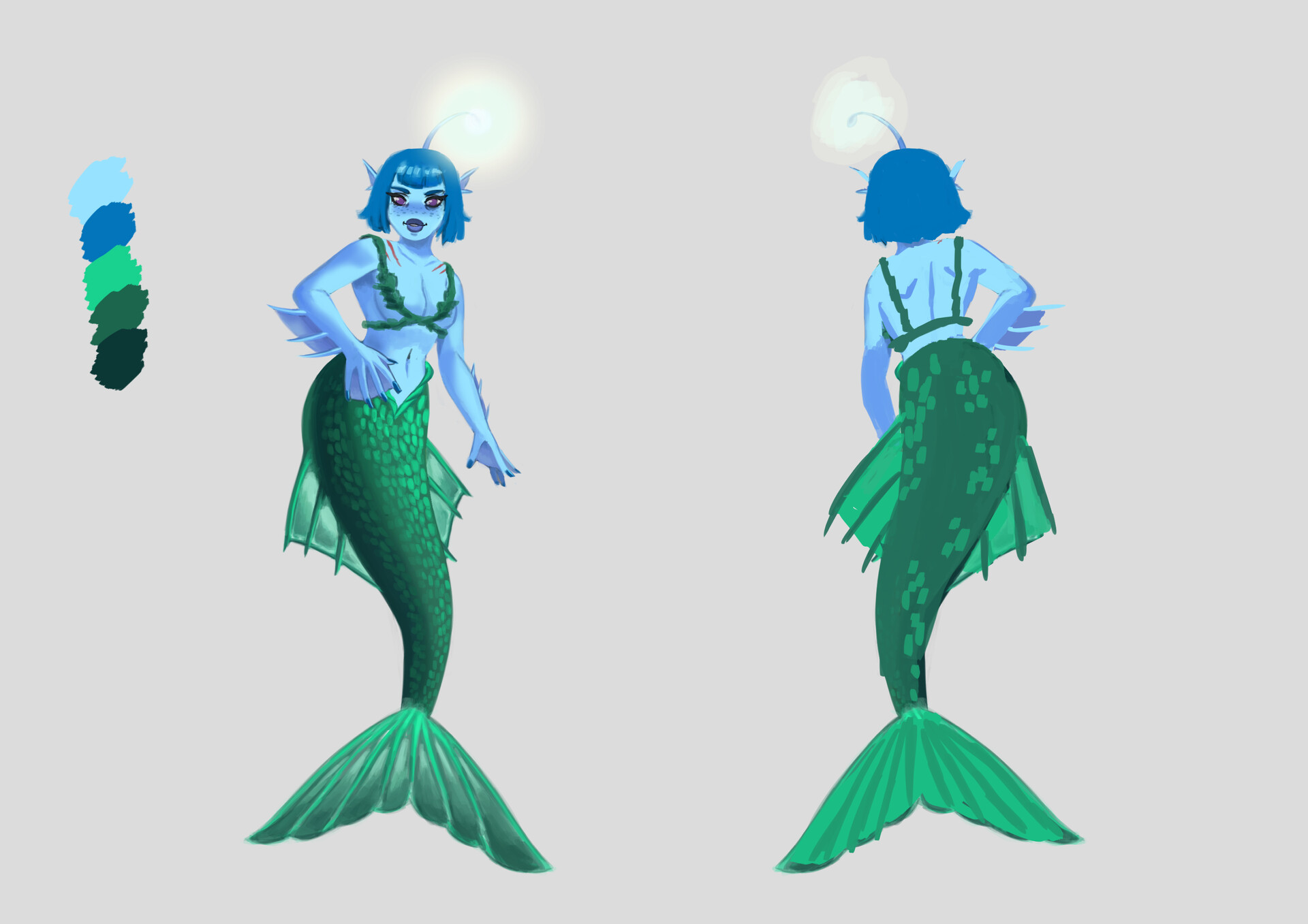 ArtStation - Character Creation: The Siren