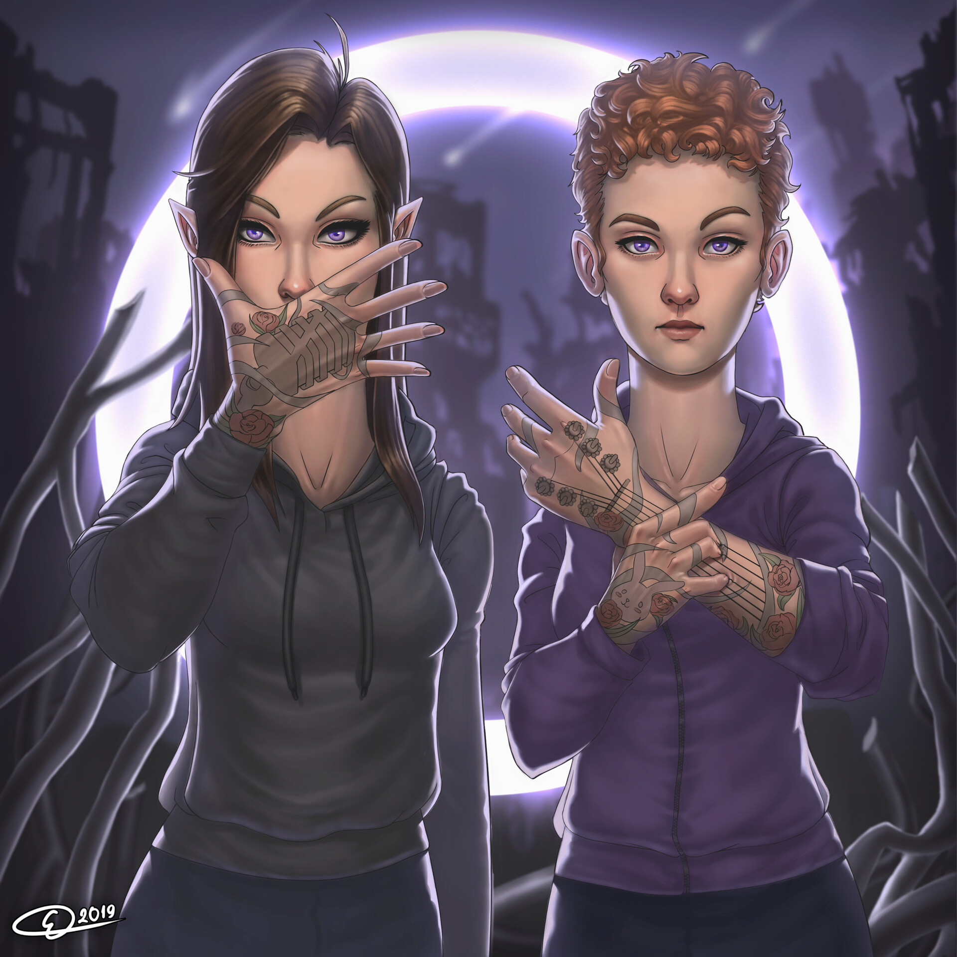 ArtStation - Crazy Violet Day