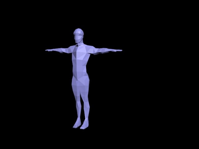 ArtStation - Poly Man Rig