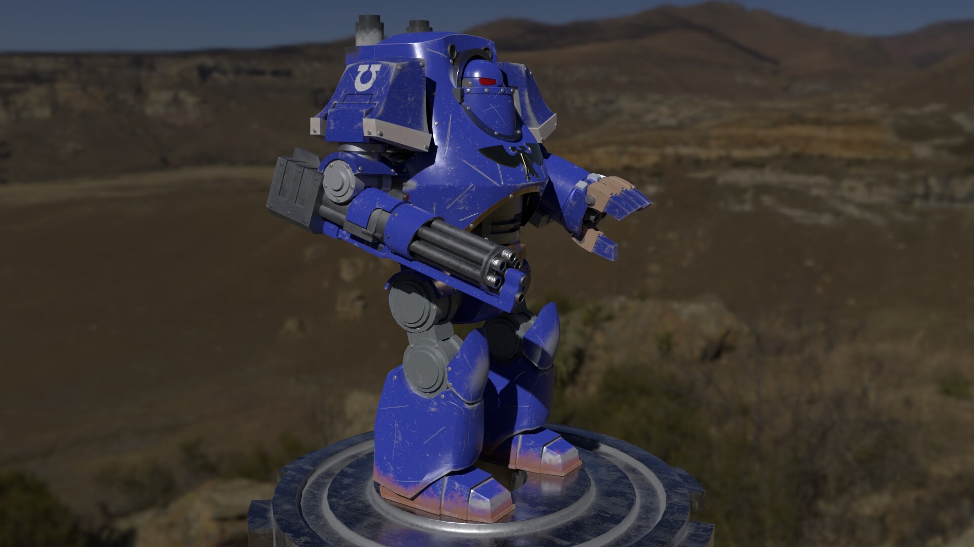 ArtStation - Warhammer 40K Dreadnaught