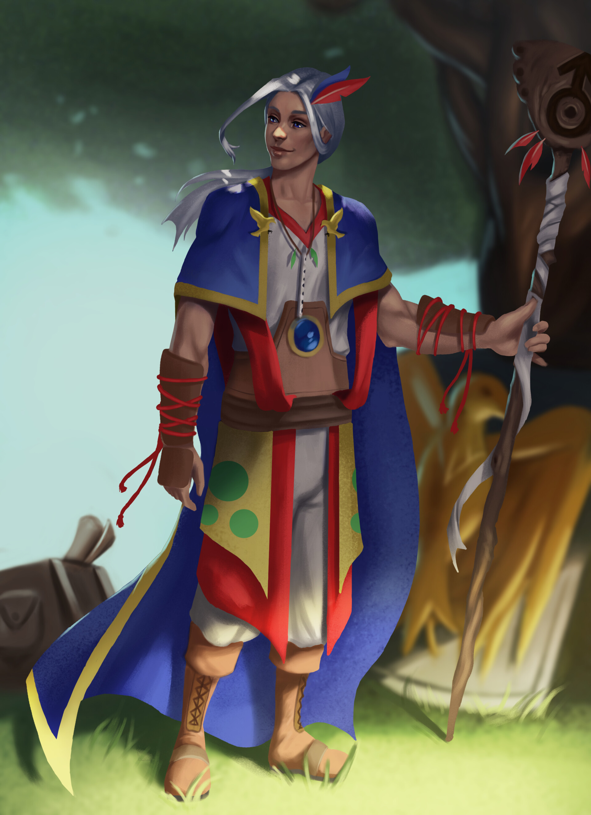 ArtStation - HIgh Priest Commission