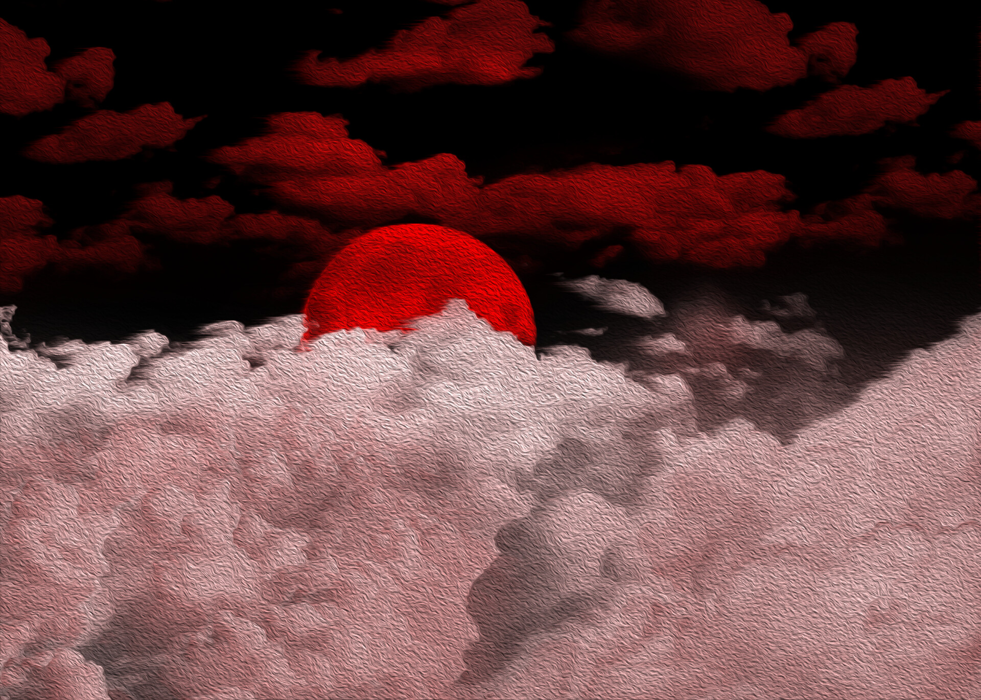 ArtStation - Blood Moon