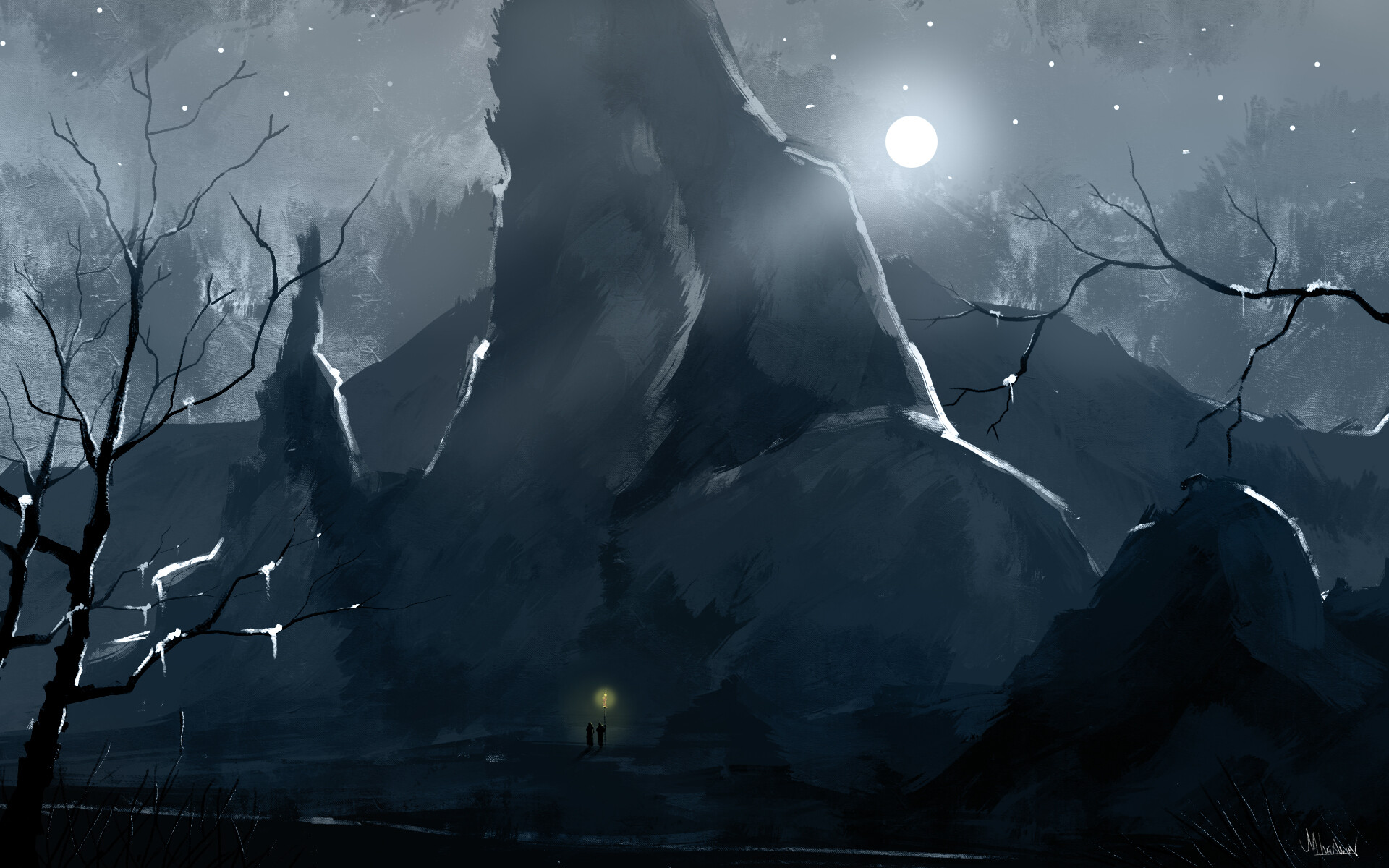 ArtStation - Mountain path