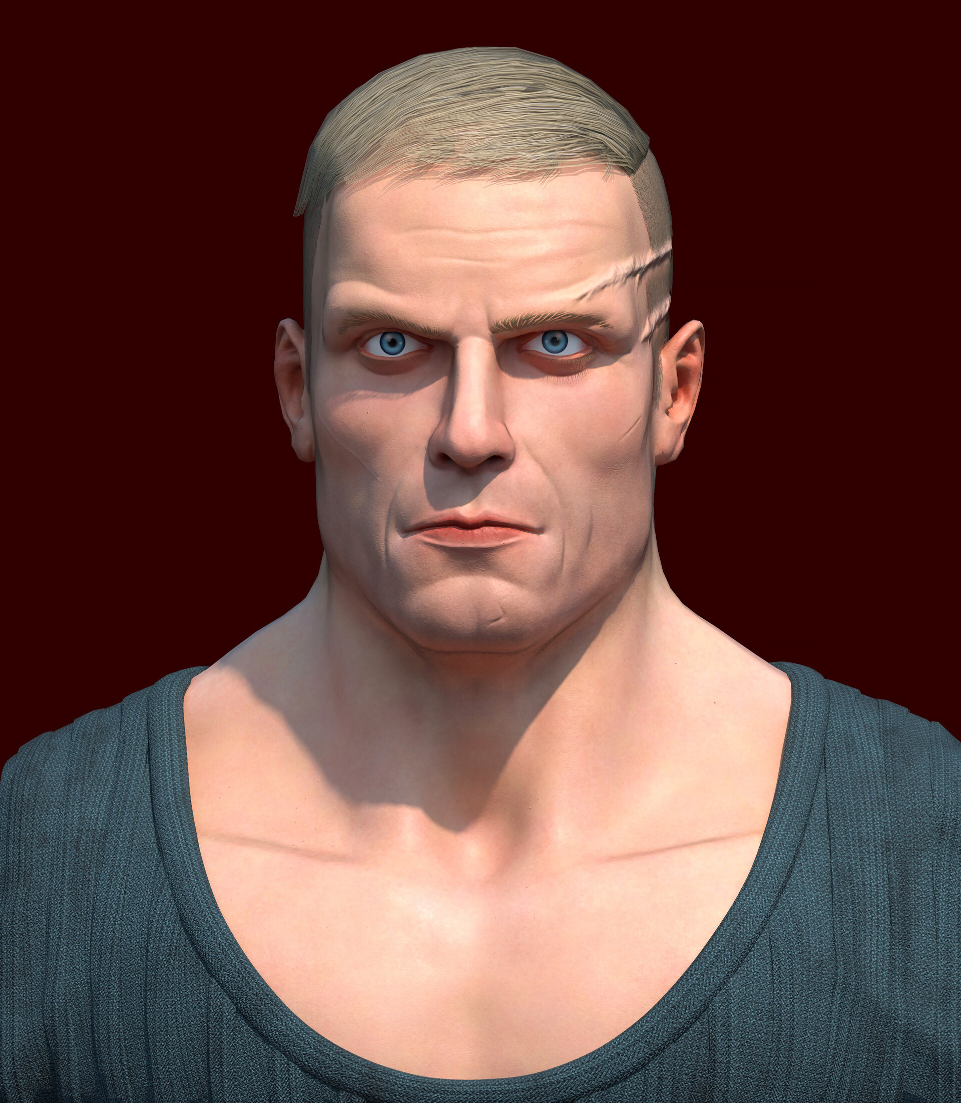 ArtStation - Blazkowicz_Fan Art - Old Work