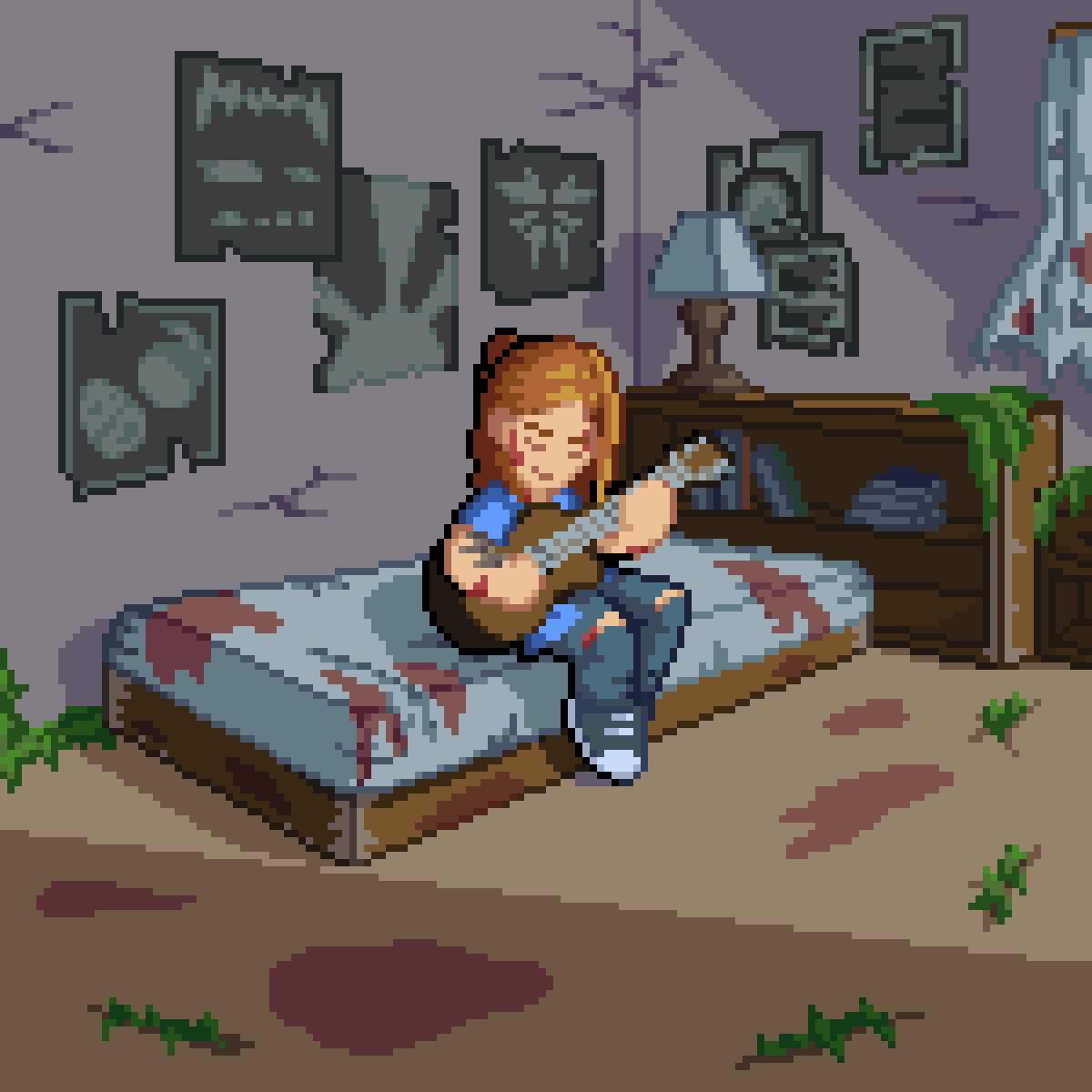 The Last Of Us Pixel Art