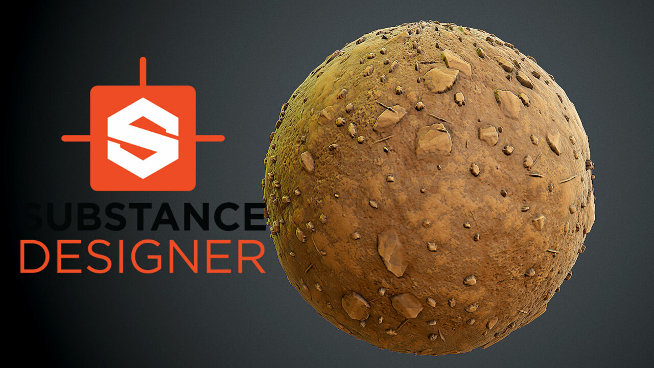 3dExtrude Tutorials - Stylized Dirt - Substance Designer