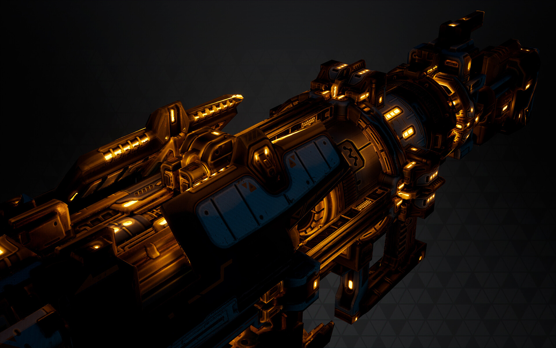 Azure Midsummer - Arca Indominus (Warframe workshop skin)