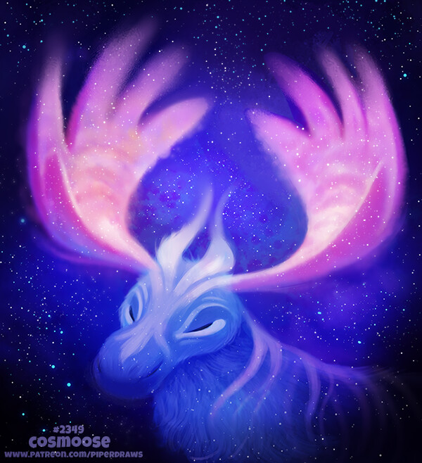 ArtStation - Daily Paint 2349. Cosmoose