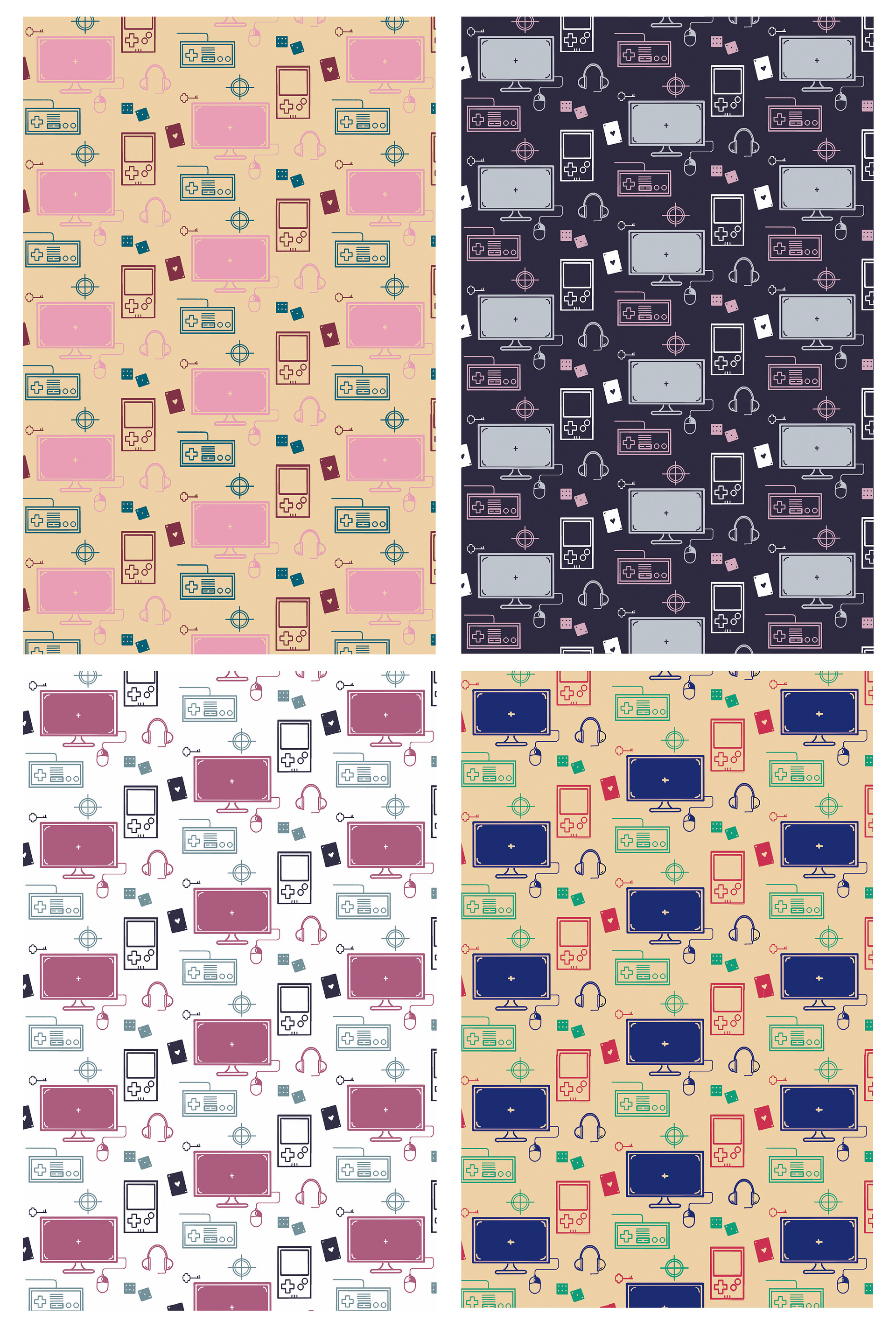 ArtStation - Gaming Pattern