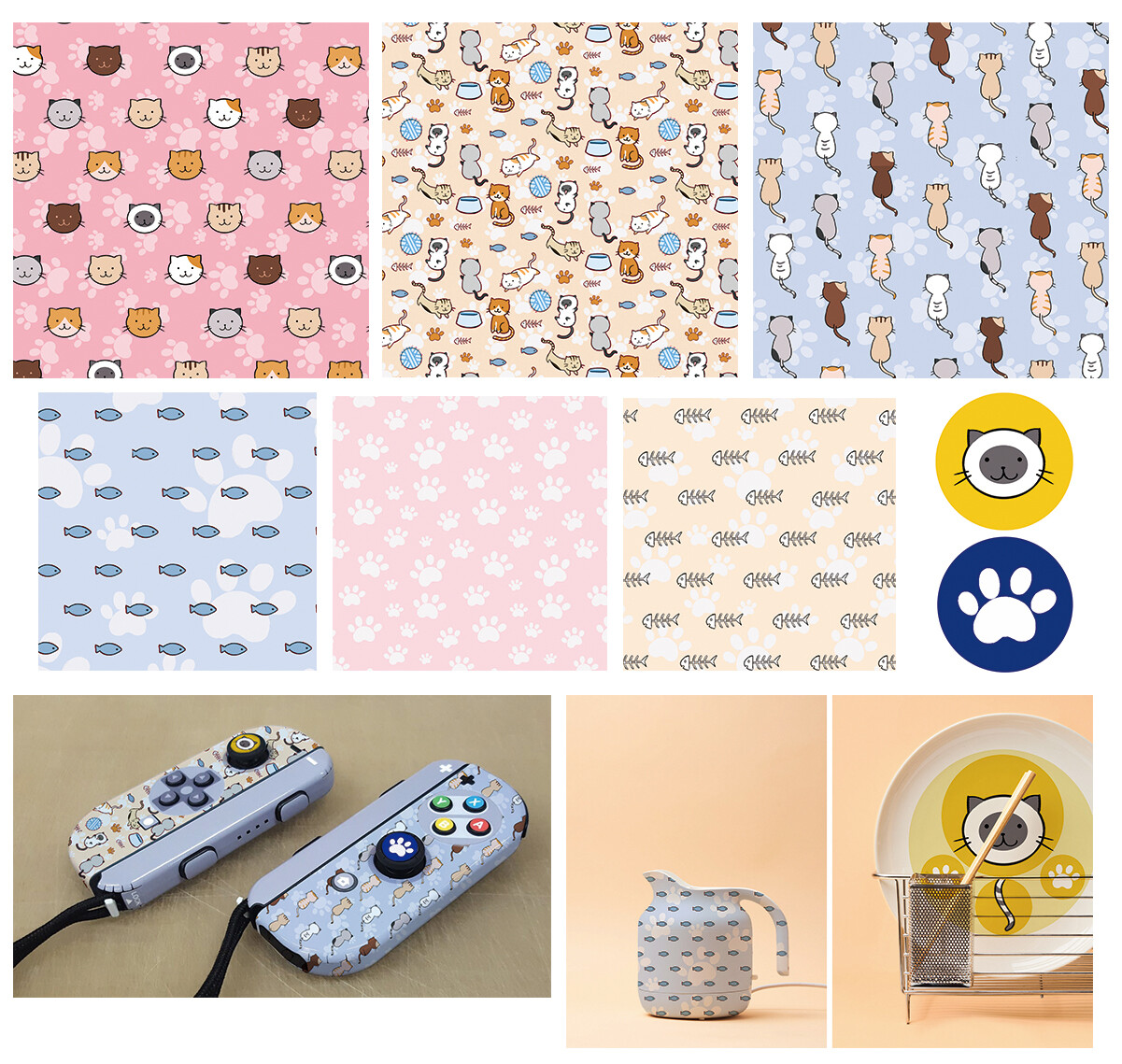 ArtStation - Cat Pattern Collection