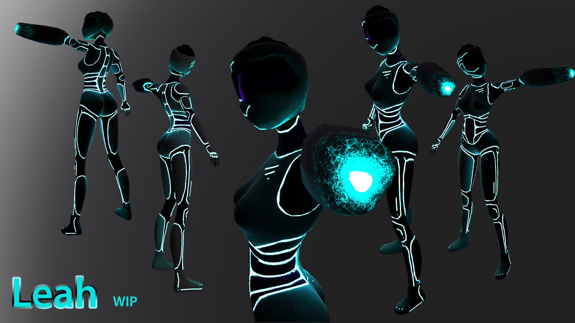 ArtStation - Leah with armor