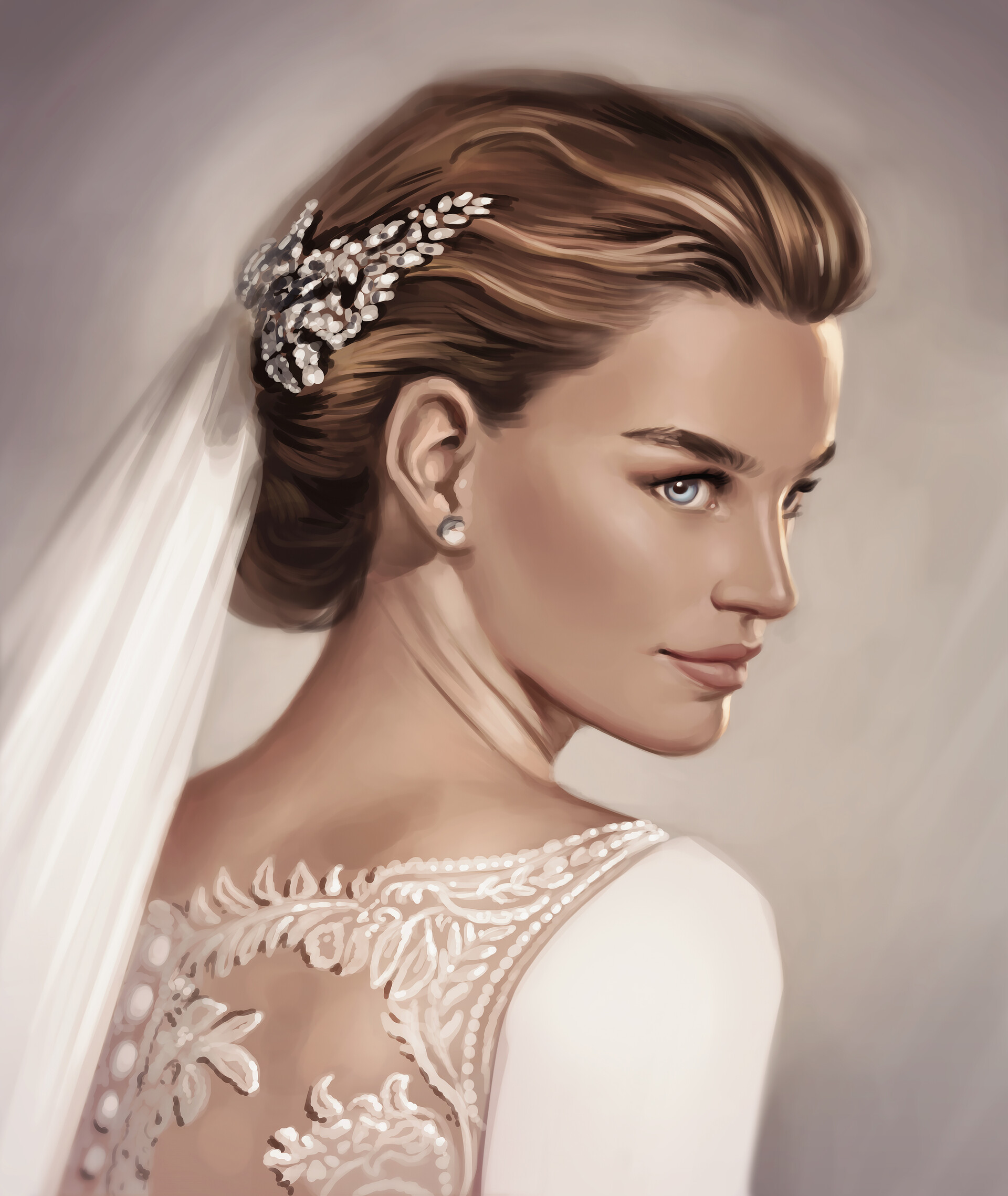 ArtStation - Bride photo studies