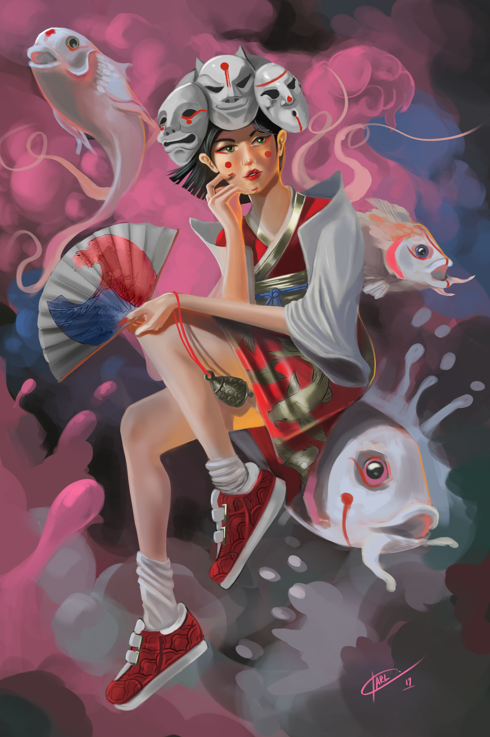 ArtStation - Kabuki Koi