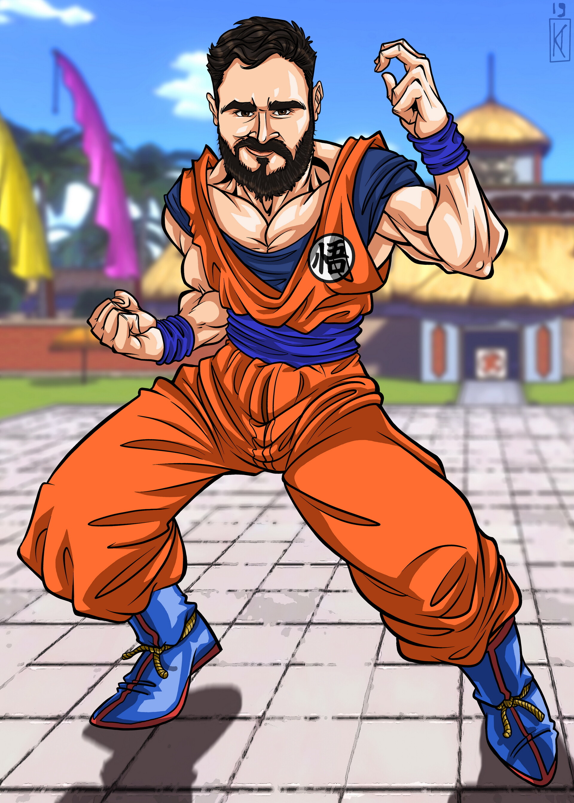 ArtStation - Goku-like Commission