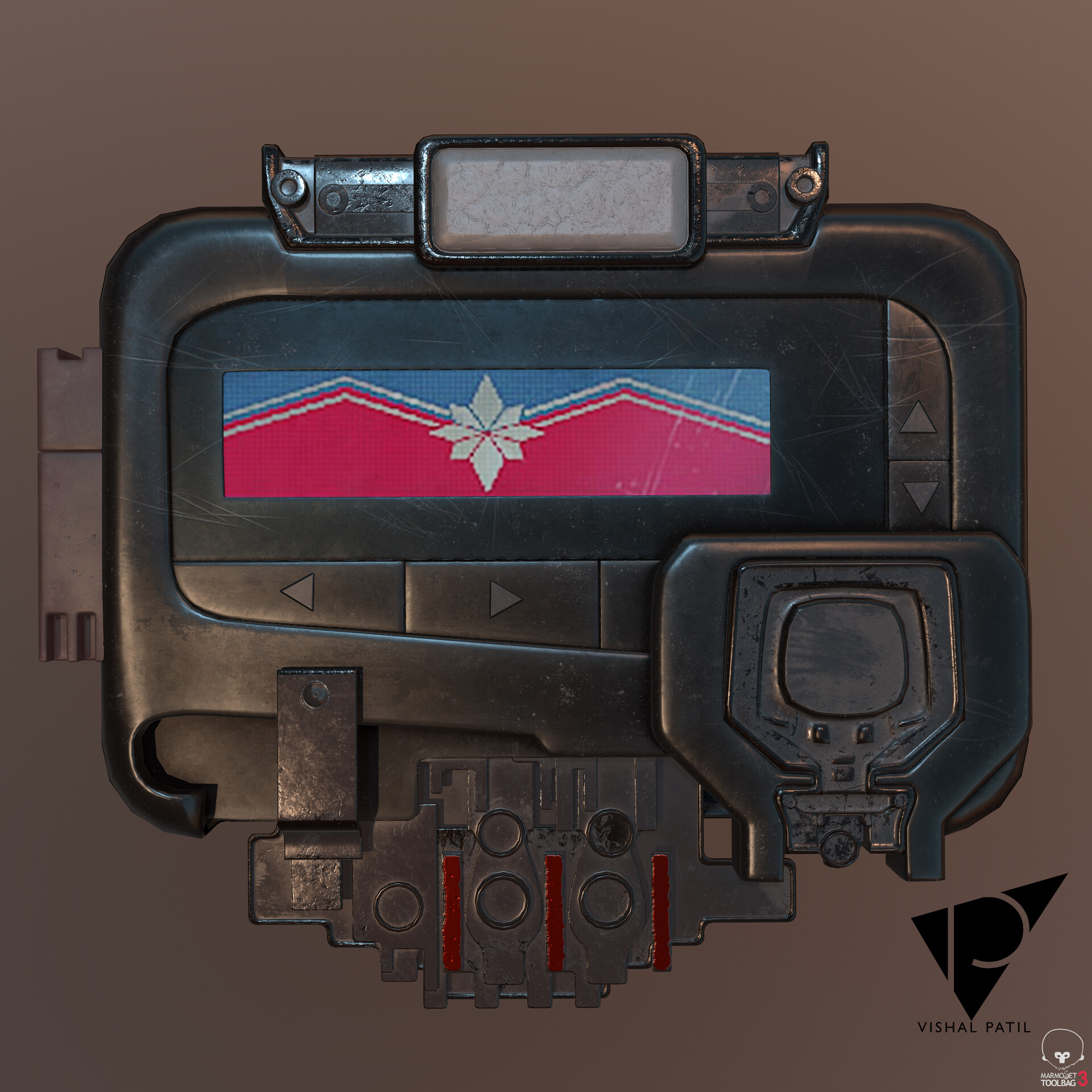 ArtStation - Infinity War - Nick Fury's Transmitter Pager