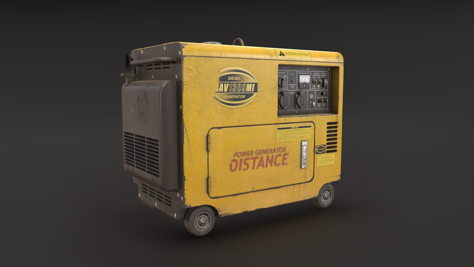 ArtStation - Portable power generator