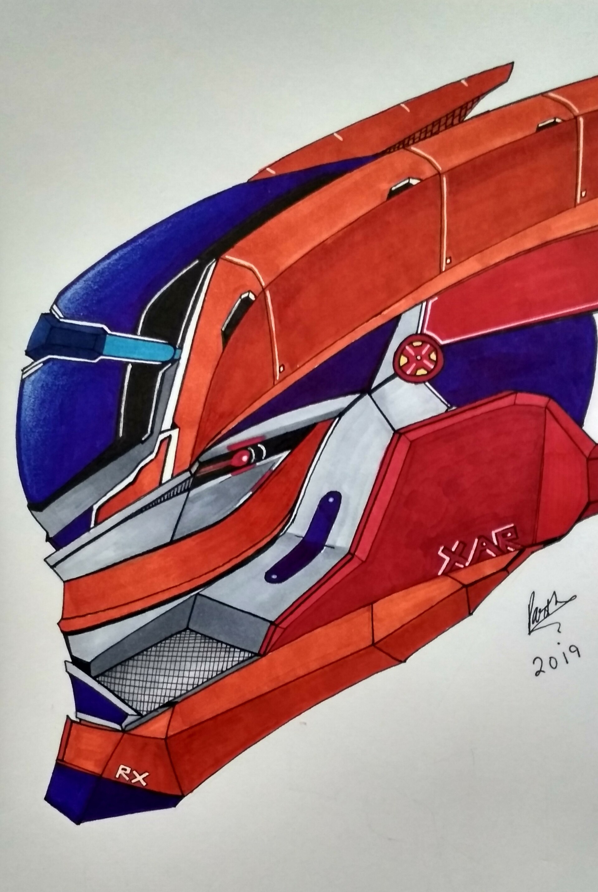 ArtStation - XAR-rx robot concept